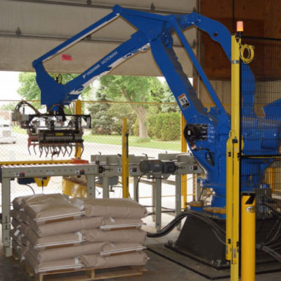 Hamer-Fischbein Robotic Palletizing - West Coast Seed Mill Supply Company